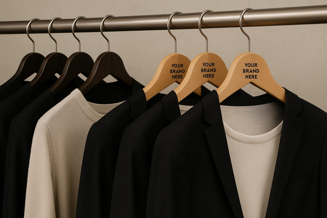 Designer Clothes Hangers vs. Generic: A Guide for Luxury Brands